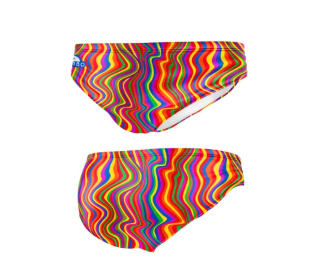 Turbo - WATERPOLO Trunks -Colors Pride – Wyvern Swimwear