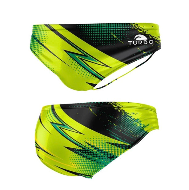 Turbo - WATER POLO Trunks - Lime Shock – Wyvern Swimwear