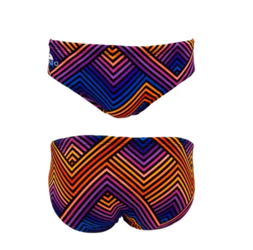 Turbo - WATERPOLO Trunks - Fluo Triangle – Wyvern Swimwear