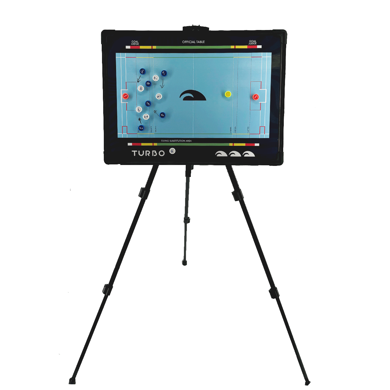 NEW: Turbo Magnetic Water Polo Tactical Board with Tripod – Wyvern Swimwear