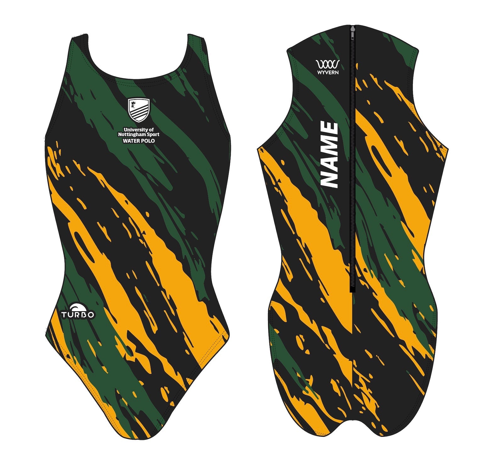 Nottingham Uni - Water Polo costume - Turbo – Wyvern Swimwear