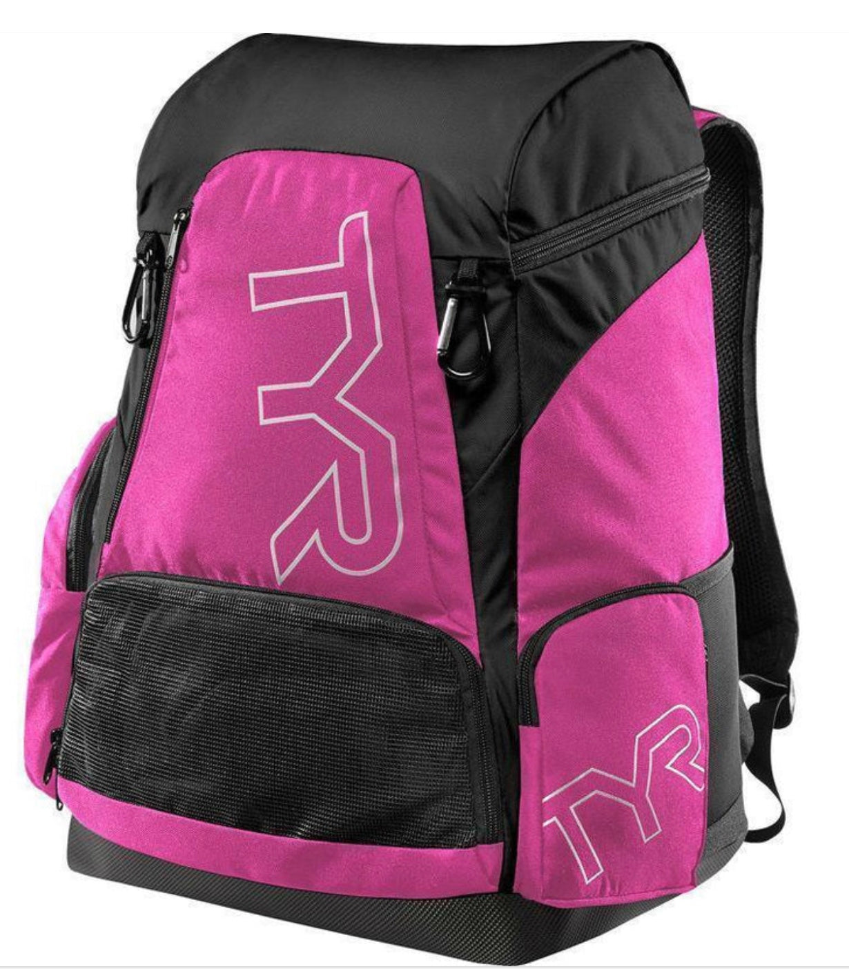 TYR- Alliance 45L backpack- Pink – Wyvern Swimwear