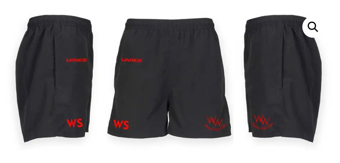 Welsh Wanderers Water Polo – Unisex Shorts – Wyvern Swimwear